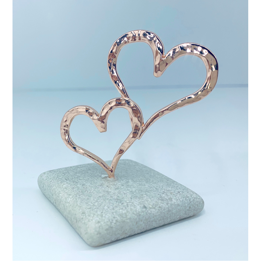 ΡΟΖ ΧΡΥΣΕΣ ΚΑΡΔΙΕΣ ΣΕ ΒΟΤΣΑΛΟ - Matiakis